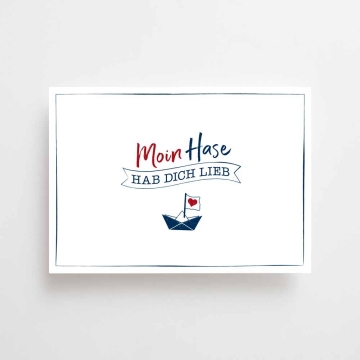 Maritime Postkarten – Ahoi-Grüße von der Waterkant | chili type