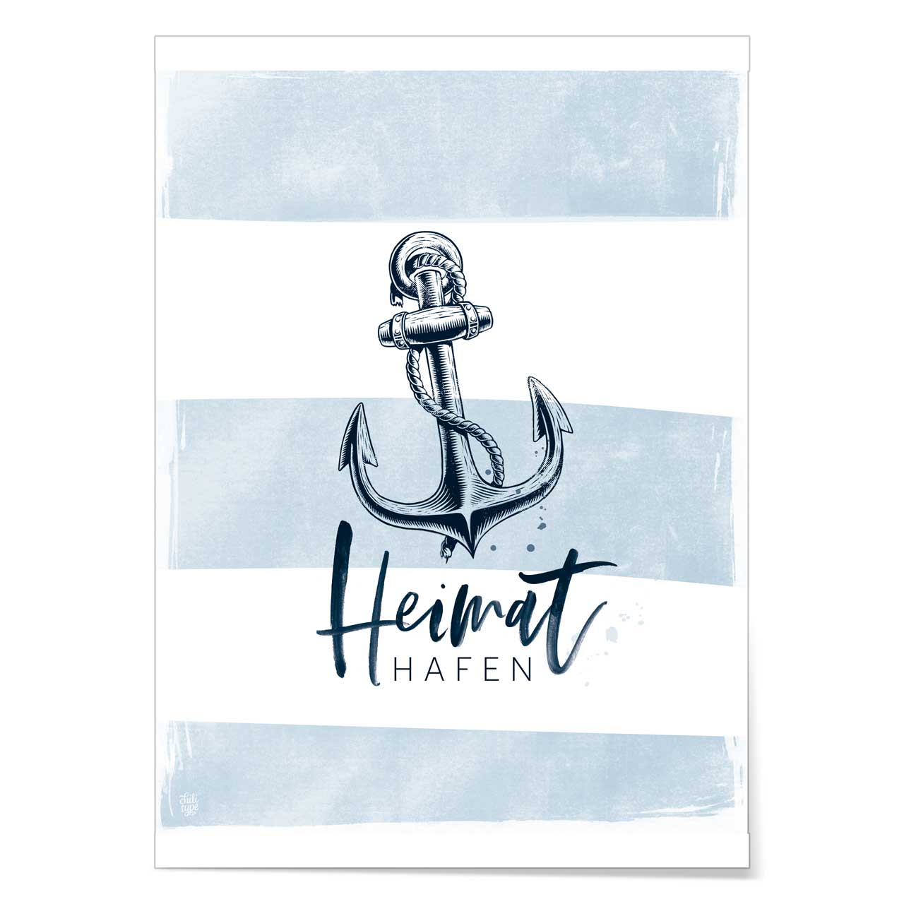 Poster in Premium-Qualität | Heimathafen | chili type